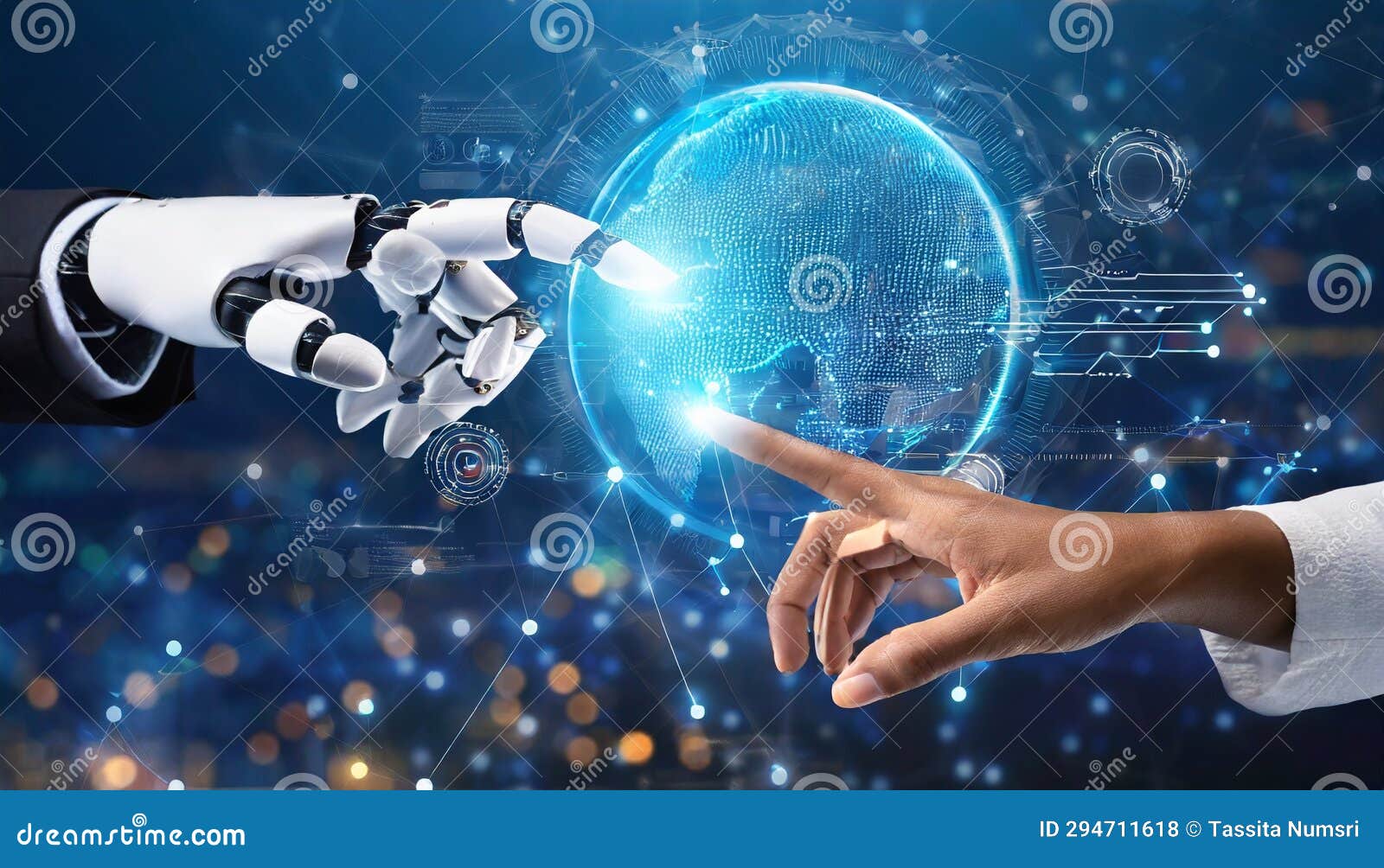 Science and Artificial Intelligence Digital Technologies of Futuristic ...