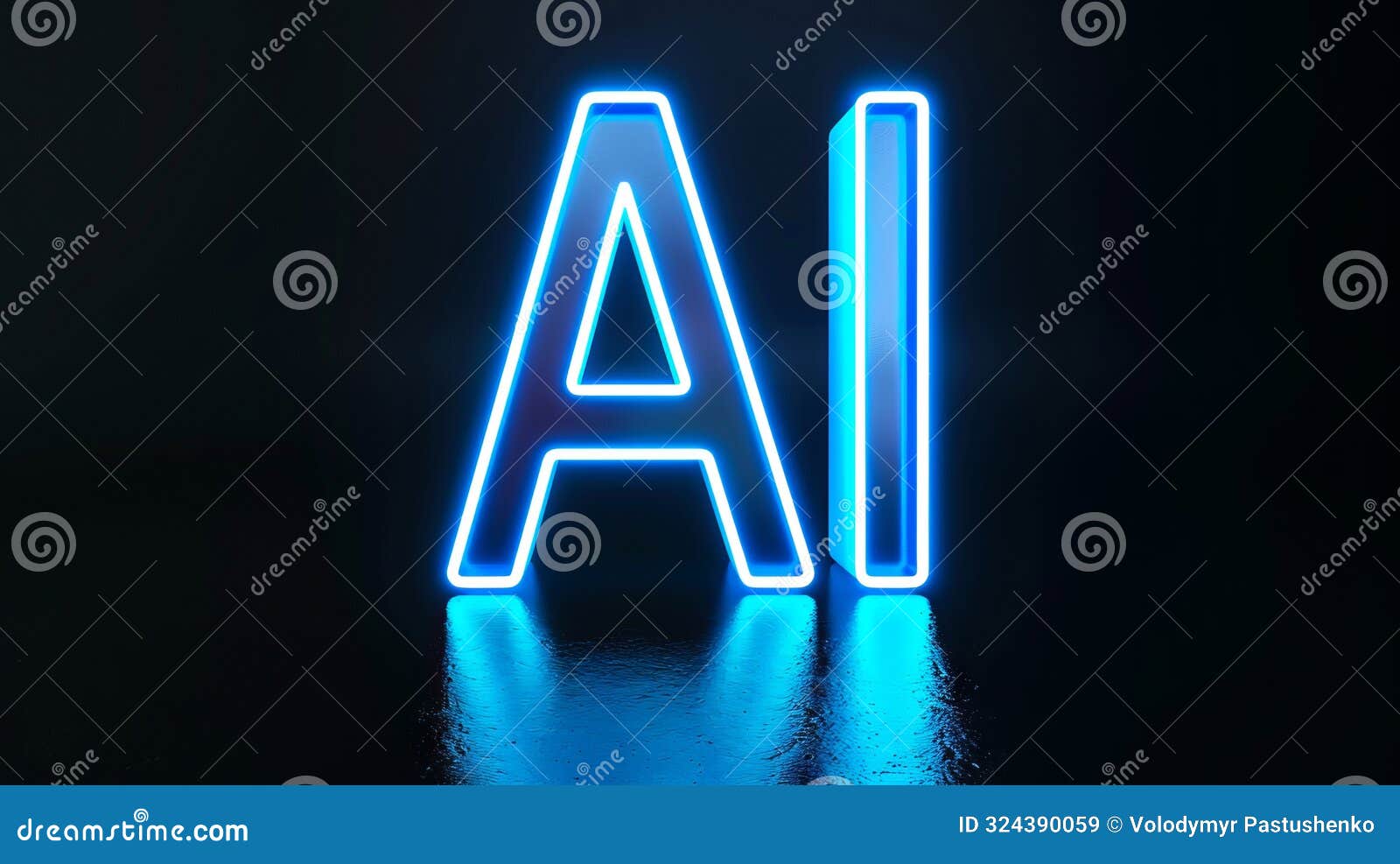 Ai is a New Buzzword in the Tech World Stock Image - Image of buzzword ...