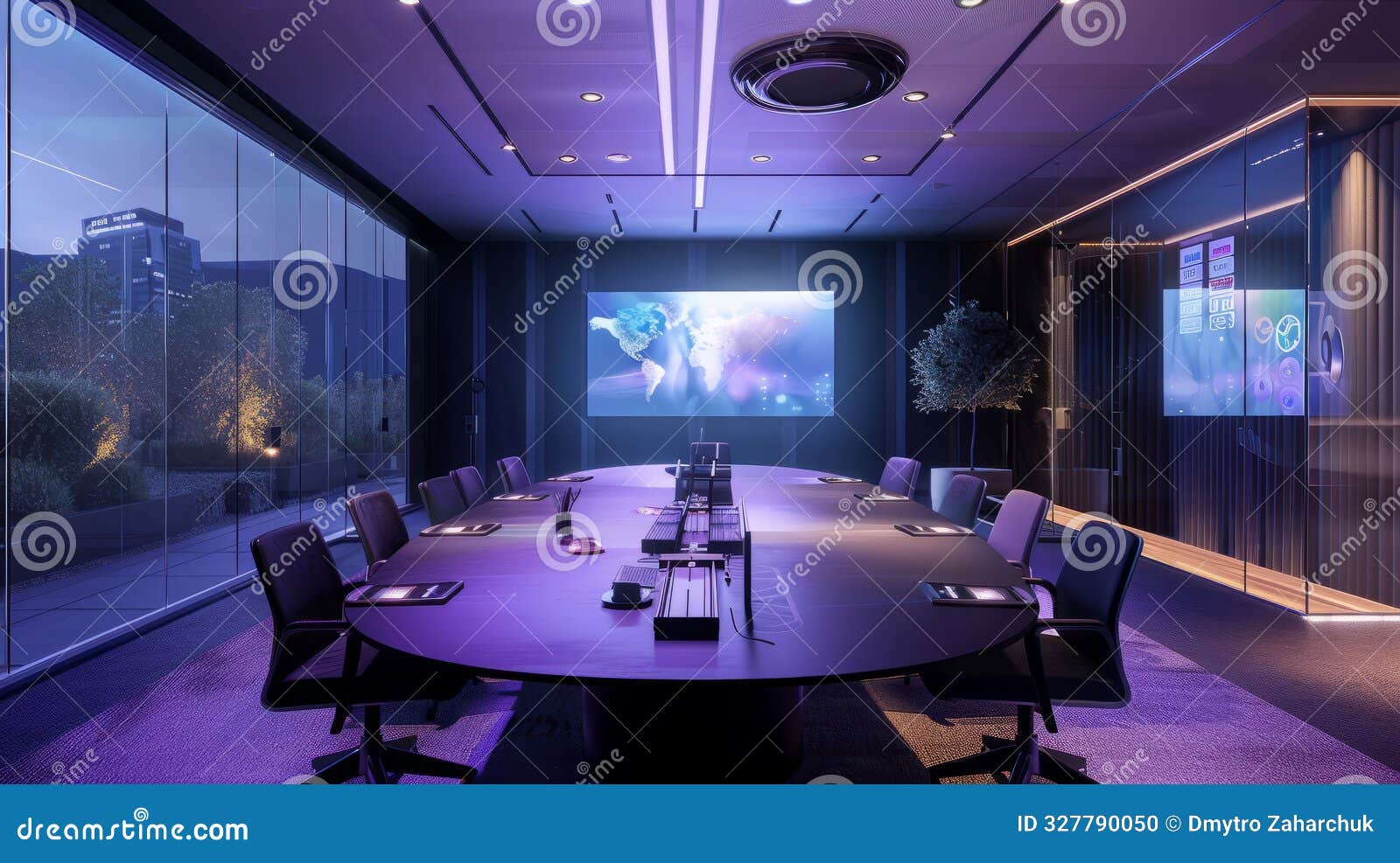 AI-powered Conference Room with Integrated VR/AR Capabilities and ...