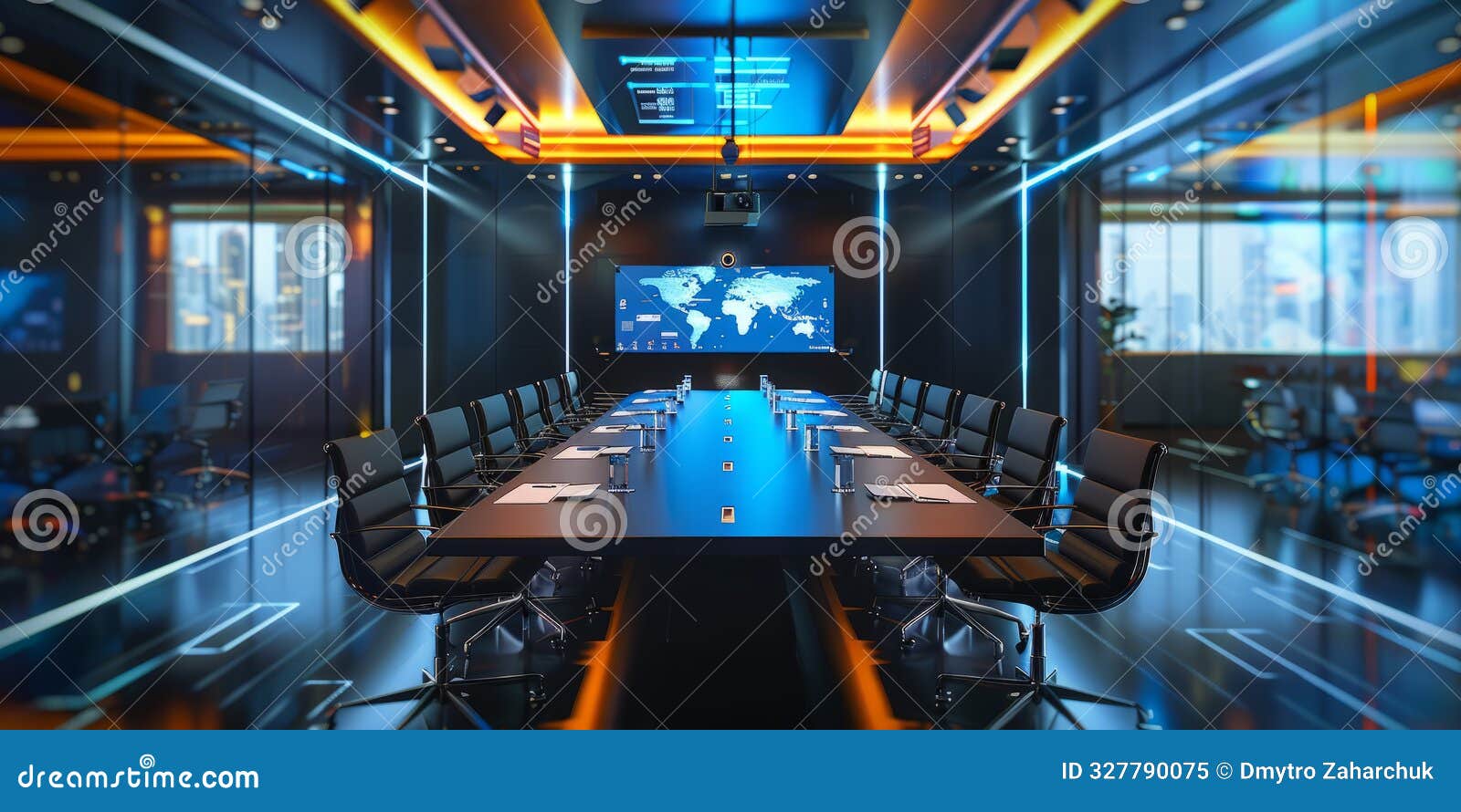 AI-powered Conference Room with Integrated VR/AR Capabilities and ...