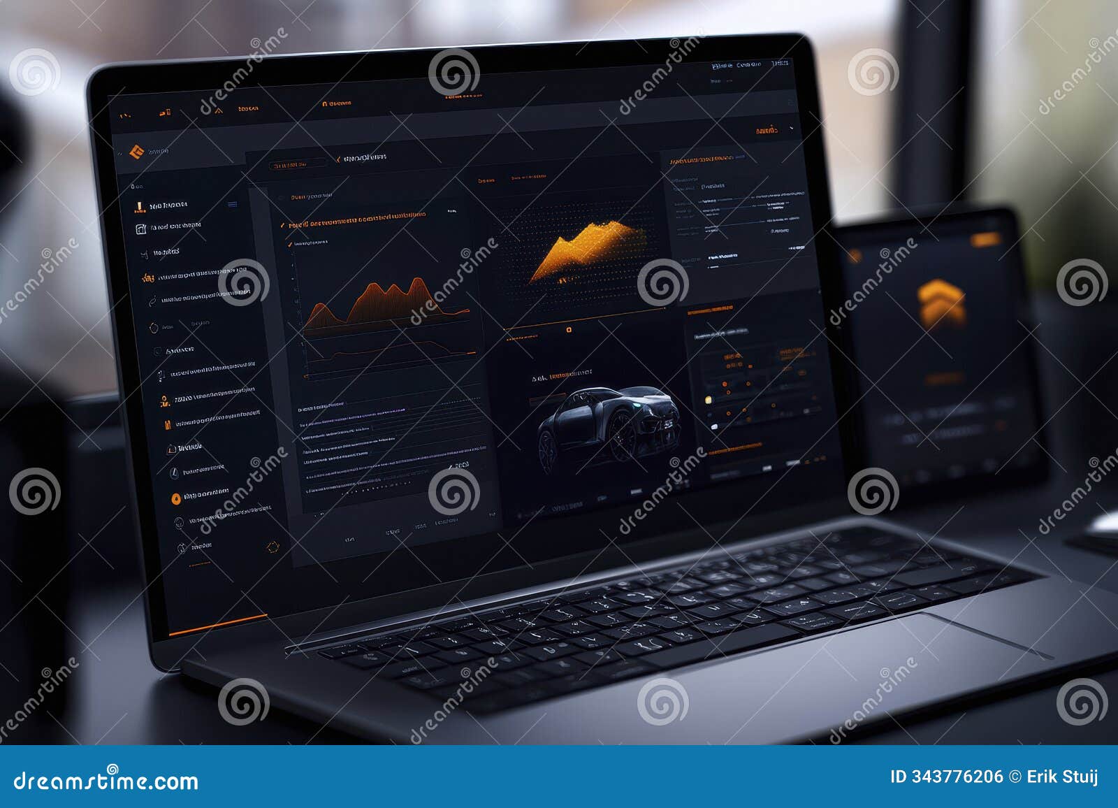 AI-Powered Data Storytelling: an Intricate Dashboard Showing Rows of ...