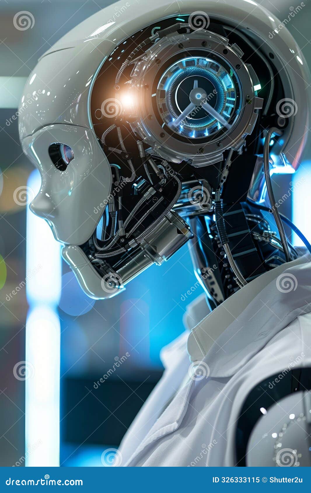 An AIpowered Diagnostic Tool Analyzing Patient Data Symbolizing the ...