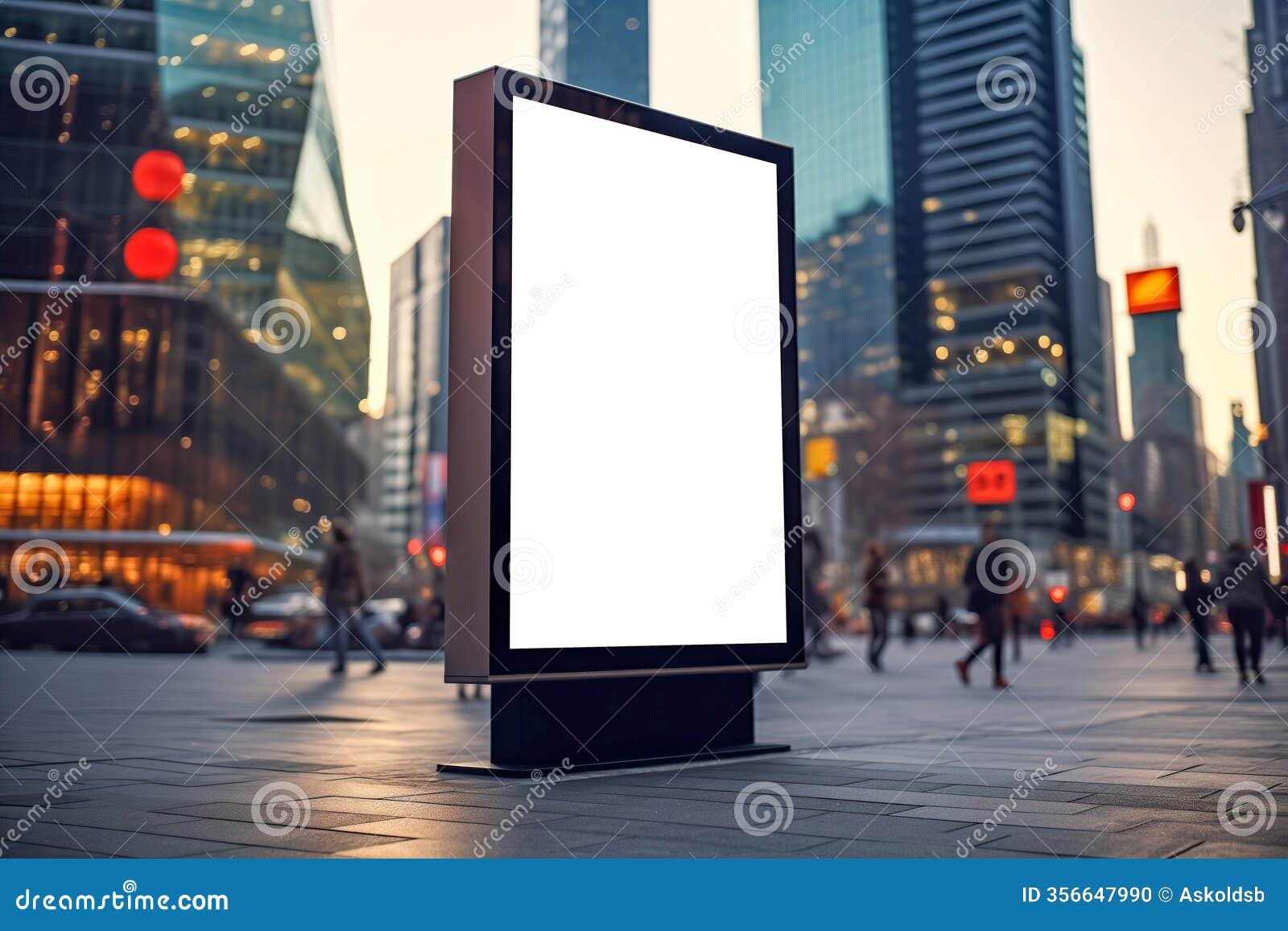 An AI-powered Digital Billboard Mockup for Displaying Interactive ...