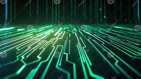 AI-Powered Energy Distribution System Visualization with Green Circuit ...