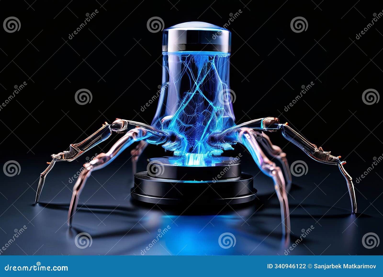 Ai Powered Microscope a Digital Microscope with Ai Capabilities Stock ...