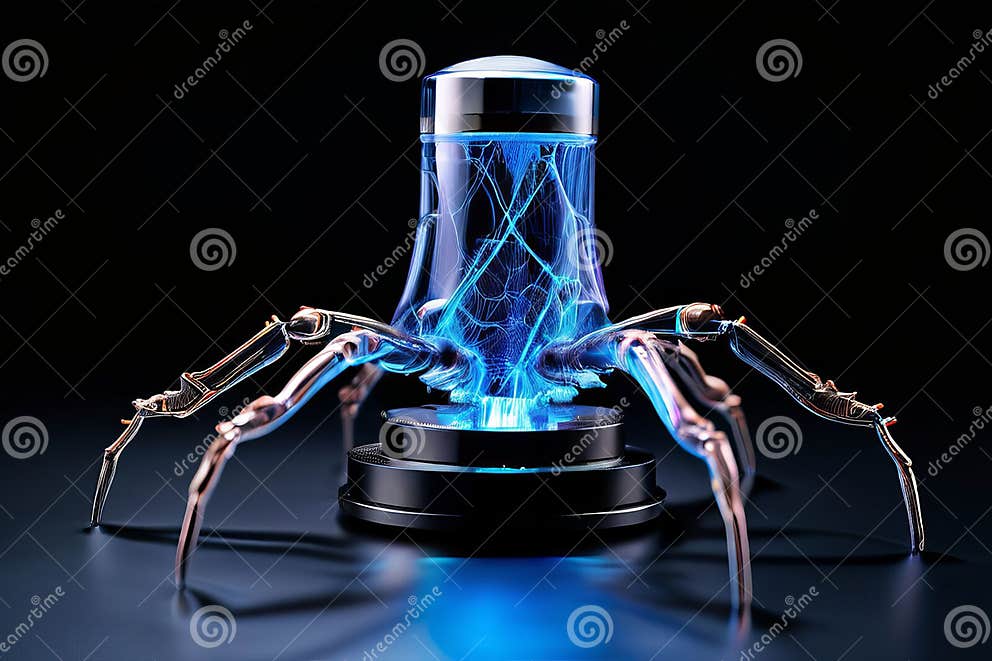 Ai Powered Microscope a Digital Microscope with Ai Capabilities Stock ...