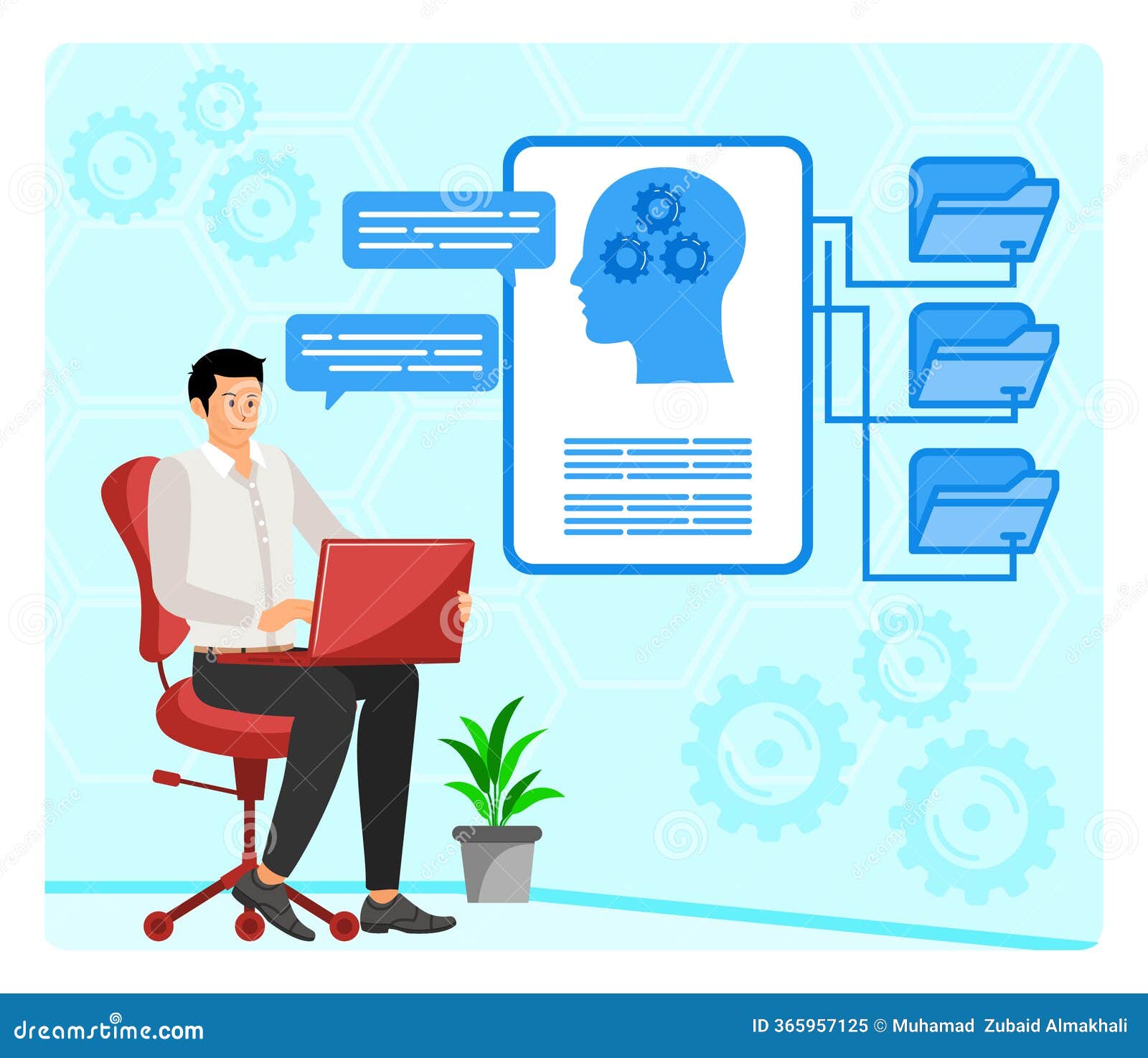 Onboarding Process Typography With 3D Design Under Soft Lighting ...