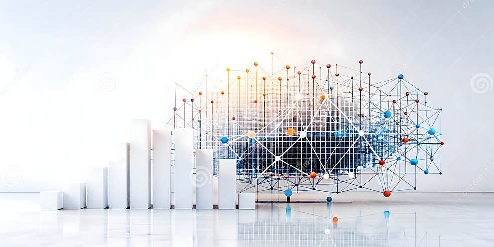 AI Powered Predictive Analytics Vector Concept As a Clean Abstract ... AI Powered Predictive Analytics Vector Concept As a Clean Abstract ...
