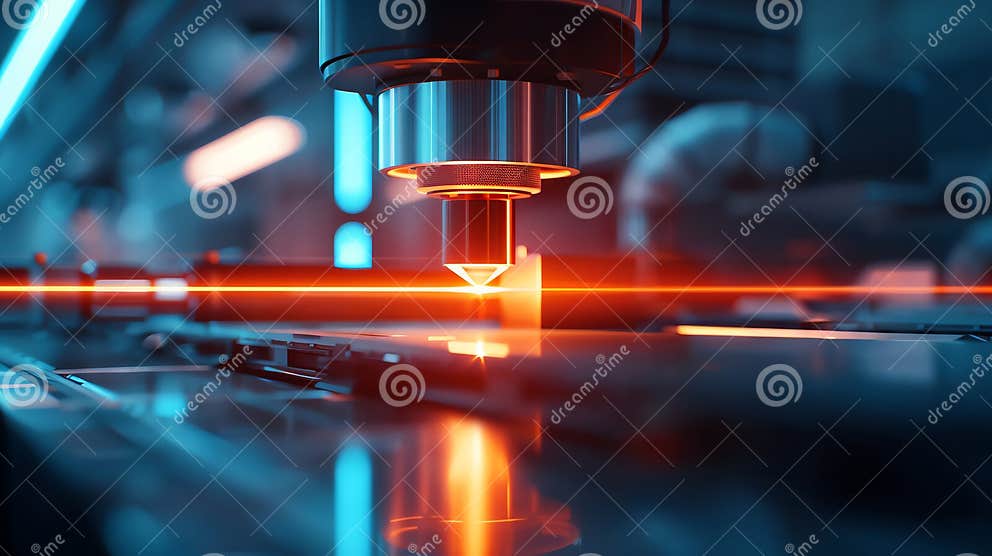 AI-powered Quality Control in a Smart Factory Stock Illustration ...