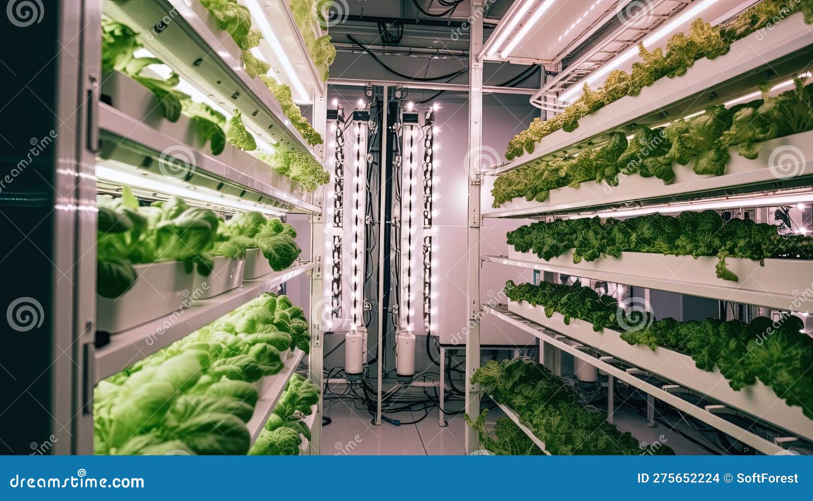 AI-powered Smart Agriculture System. Generative AI Stock Illustration ...