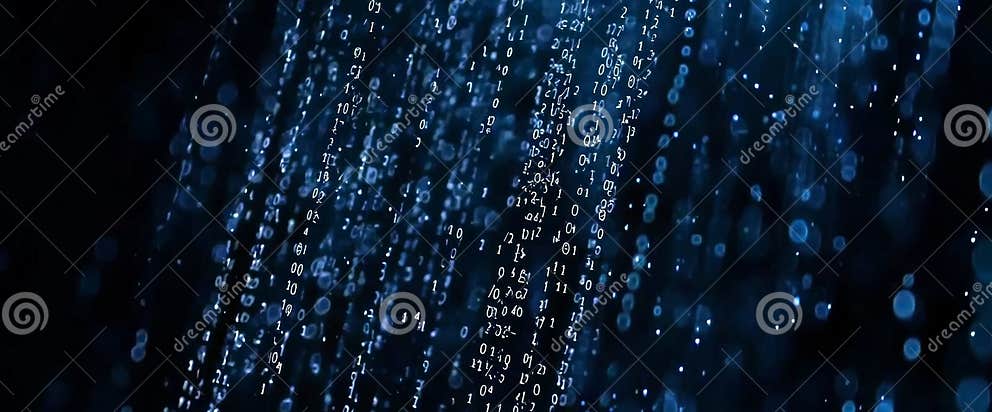 Ai/predictive Algorithms are Symbolised by Code on Screen. Stock Image ...