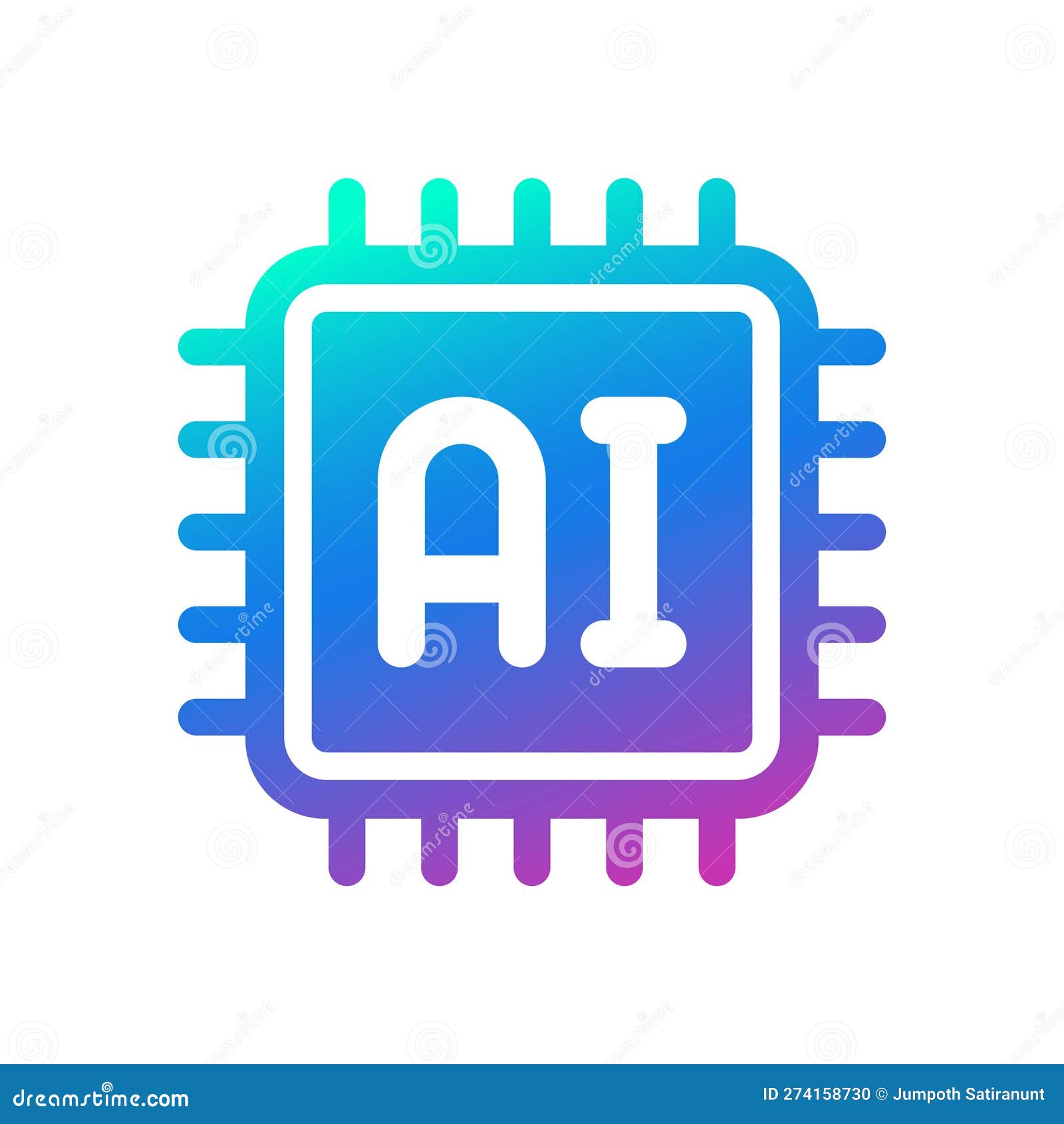 AI Processor Chip, Artificial Intelligence Technology Graphic Design ... AI Processor Chip, Artificial Intelligence Technology Graphic Design ...