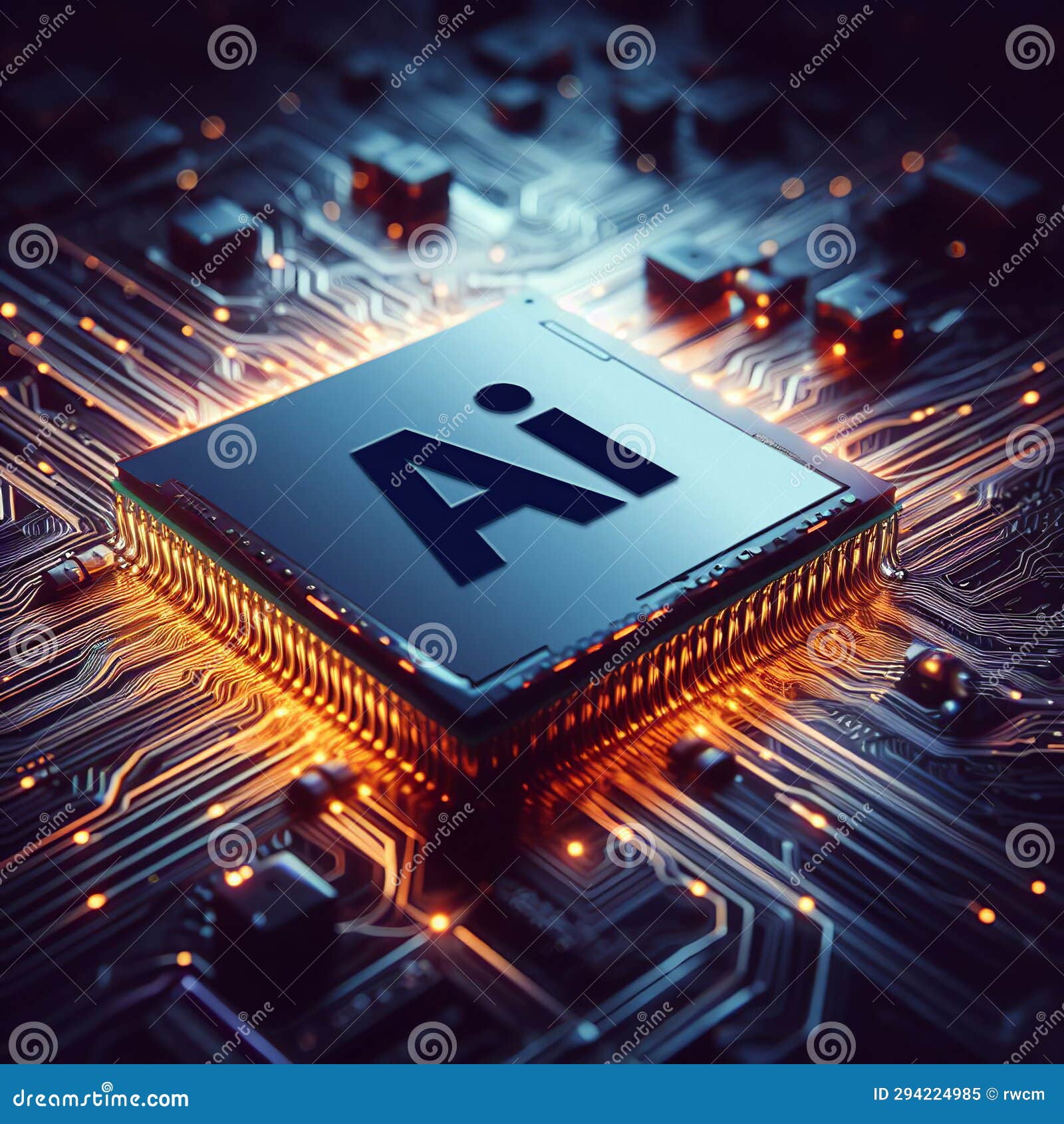 AI QuantumLeap: the Evolution of Neural Processing Stock Illustration ...