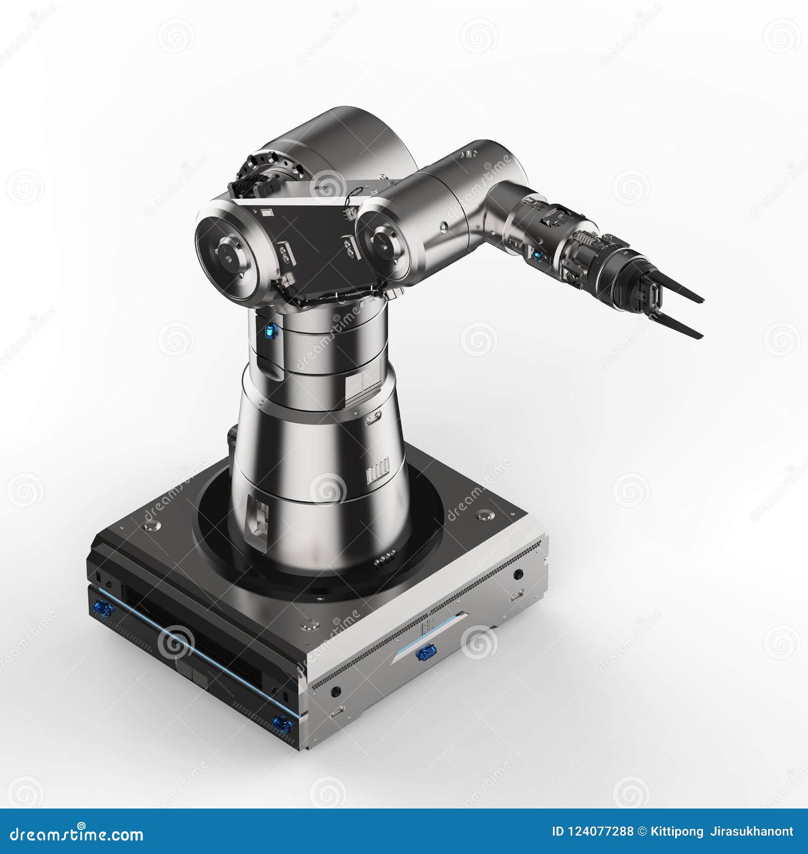 Ai robot arm stock photo. Image of industry, automation - 124077288