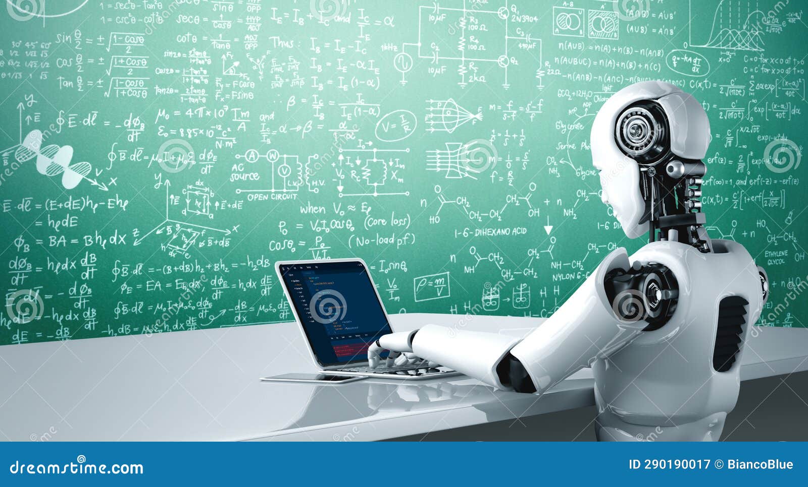 AI Robot with Artificial Intelligence Using Modish Computer Software ...