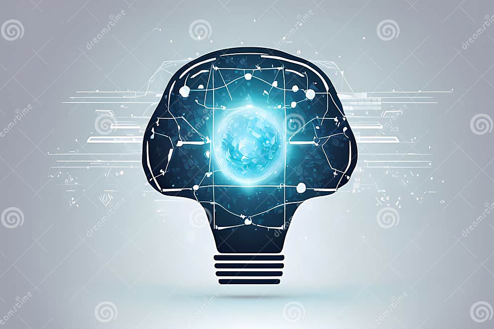 AI Robot in Autonomous Research Missions Stock Illustration ...