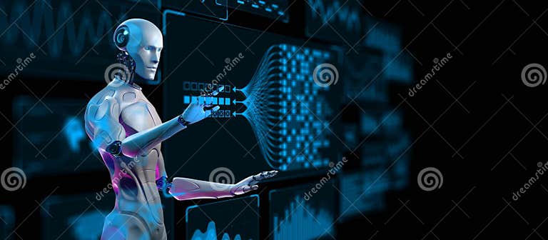 AI Robot with Big Data Analytics Dashboard for Business and Technology ...