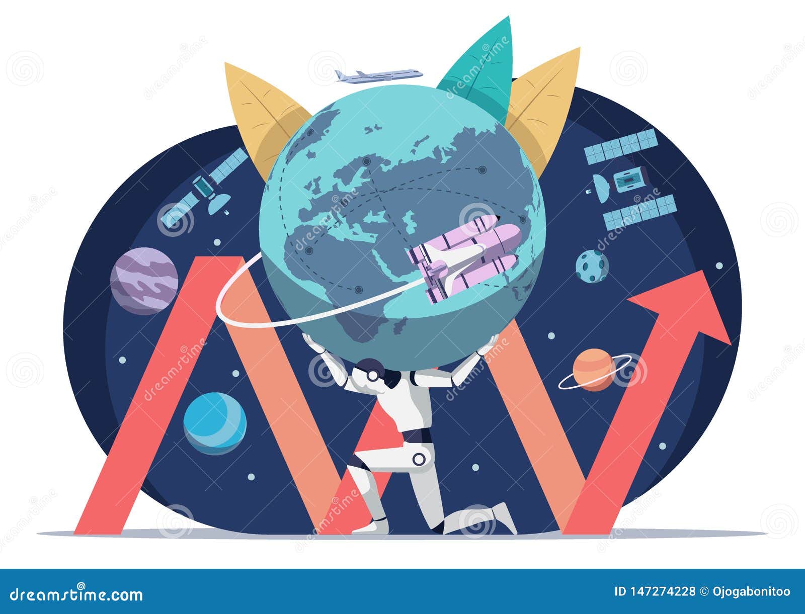 Ai Robot Carrying the World and Develop Everything Like Communication ...