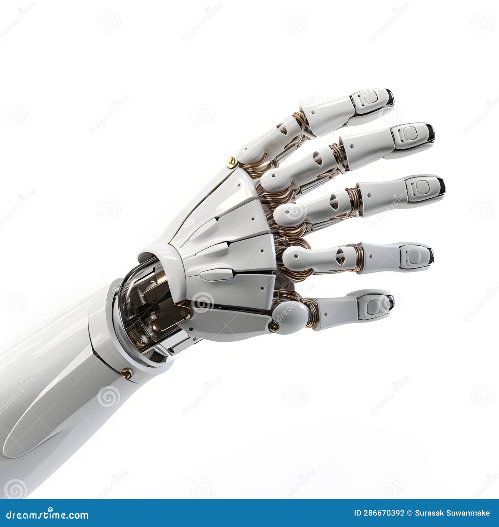 AI Robot Hand, Innovation in the Future of Technology Stock Photo ...