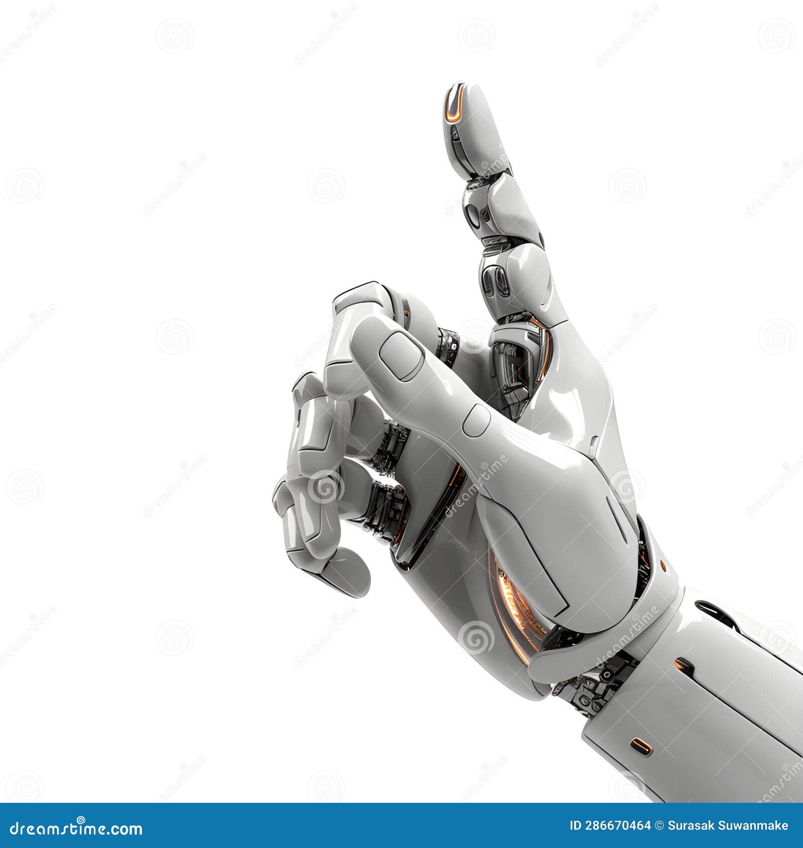 AI Robot Hand, Innovation in the Future of Technology Stock ...