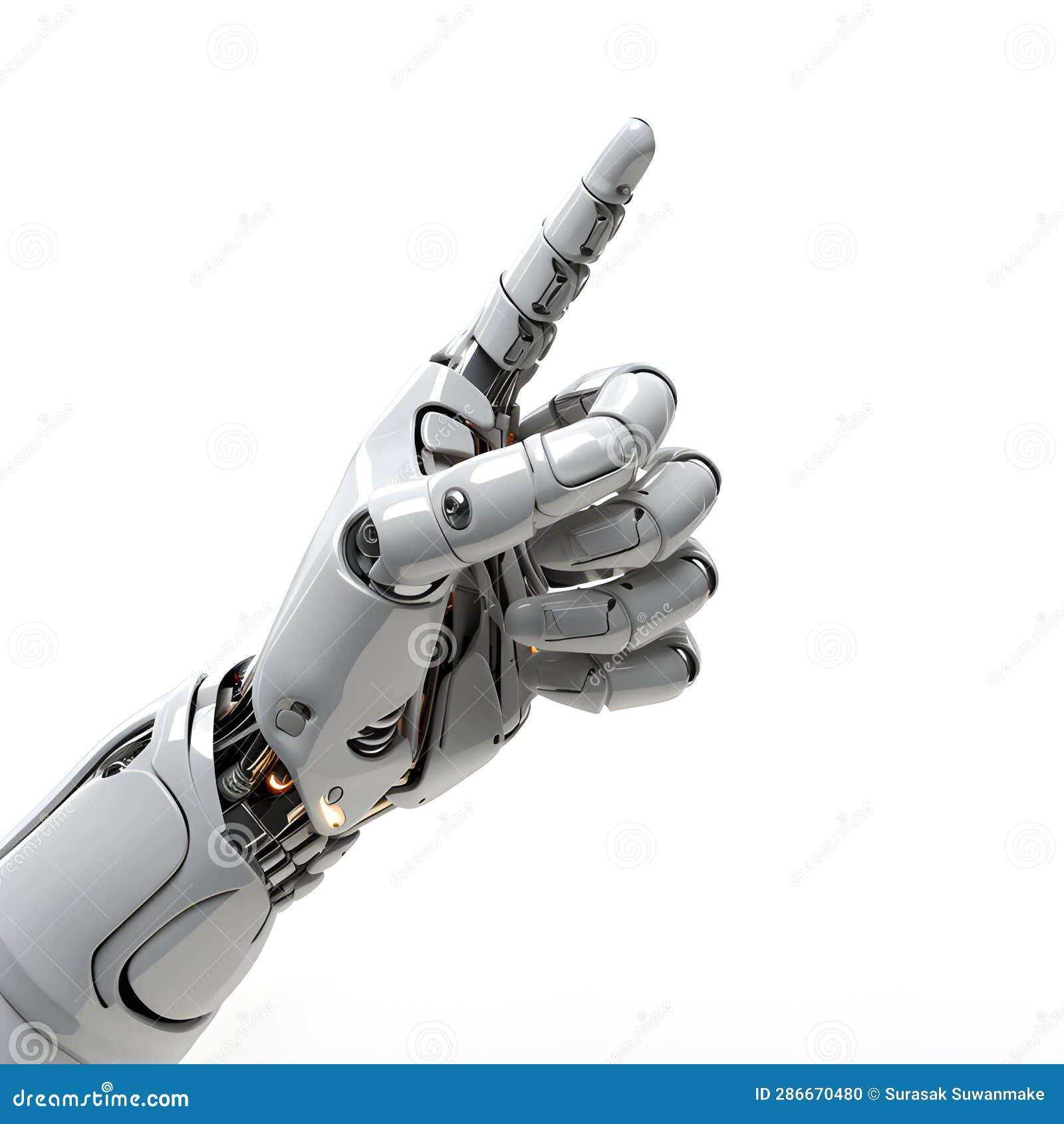 AI Robot Hand, Innovation in the Future of Technology Stock Photo ...