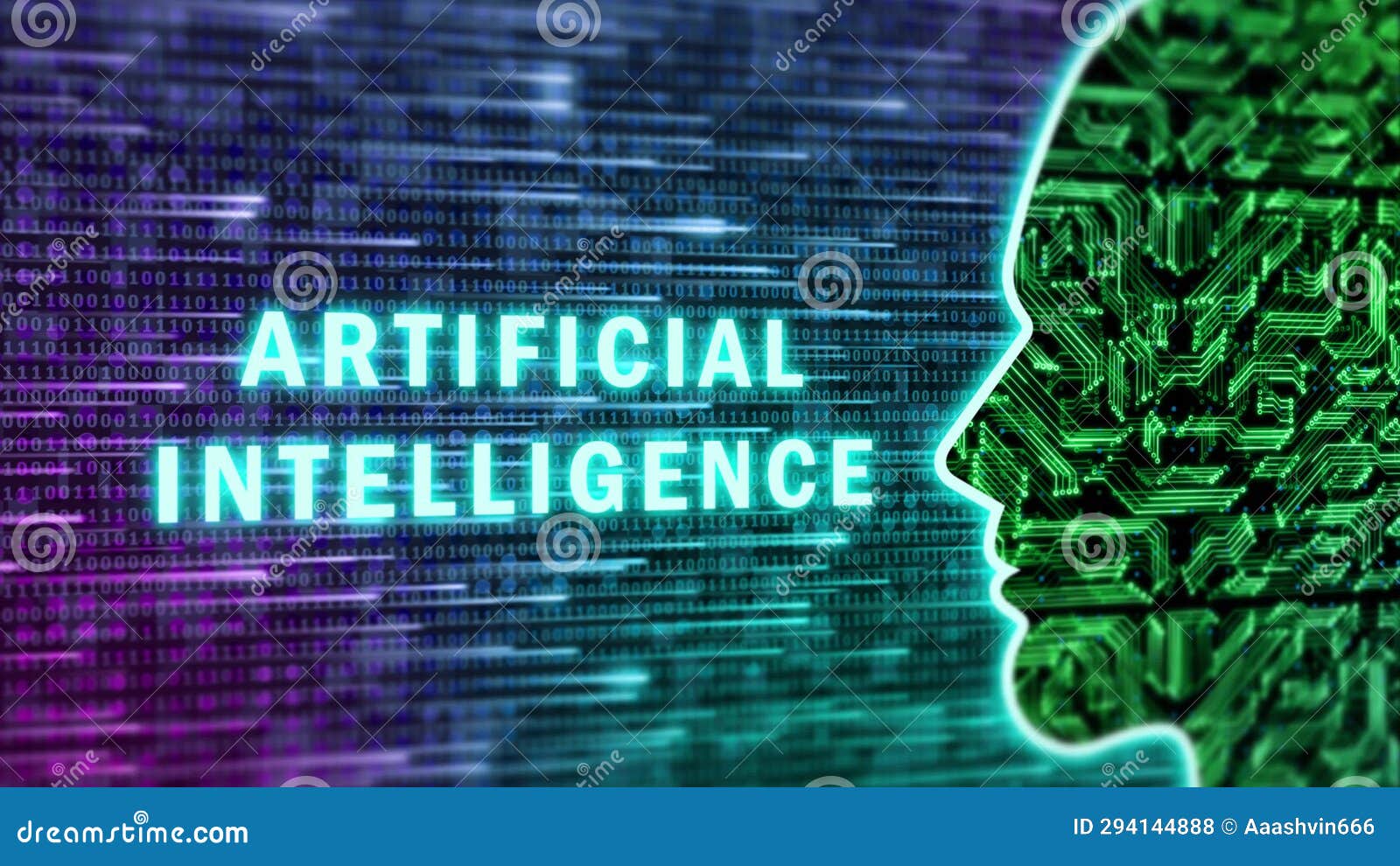 Ai Robotics and Digital Animation Stock Footage - Video of security ...