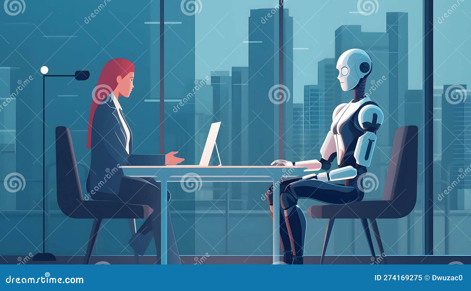 AI Stealing Our Jobs, AI Job Interview. Generative AI Stock ... AI Stealing Our Jobs, AI Job Interview. Generative AI Stock ...