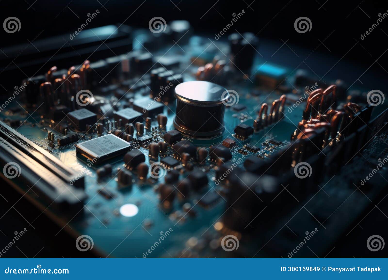 AI Supercomputer Chrome, Insane Level of Detail Throughout Circuitry by ...