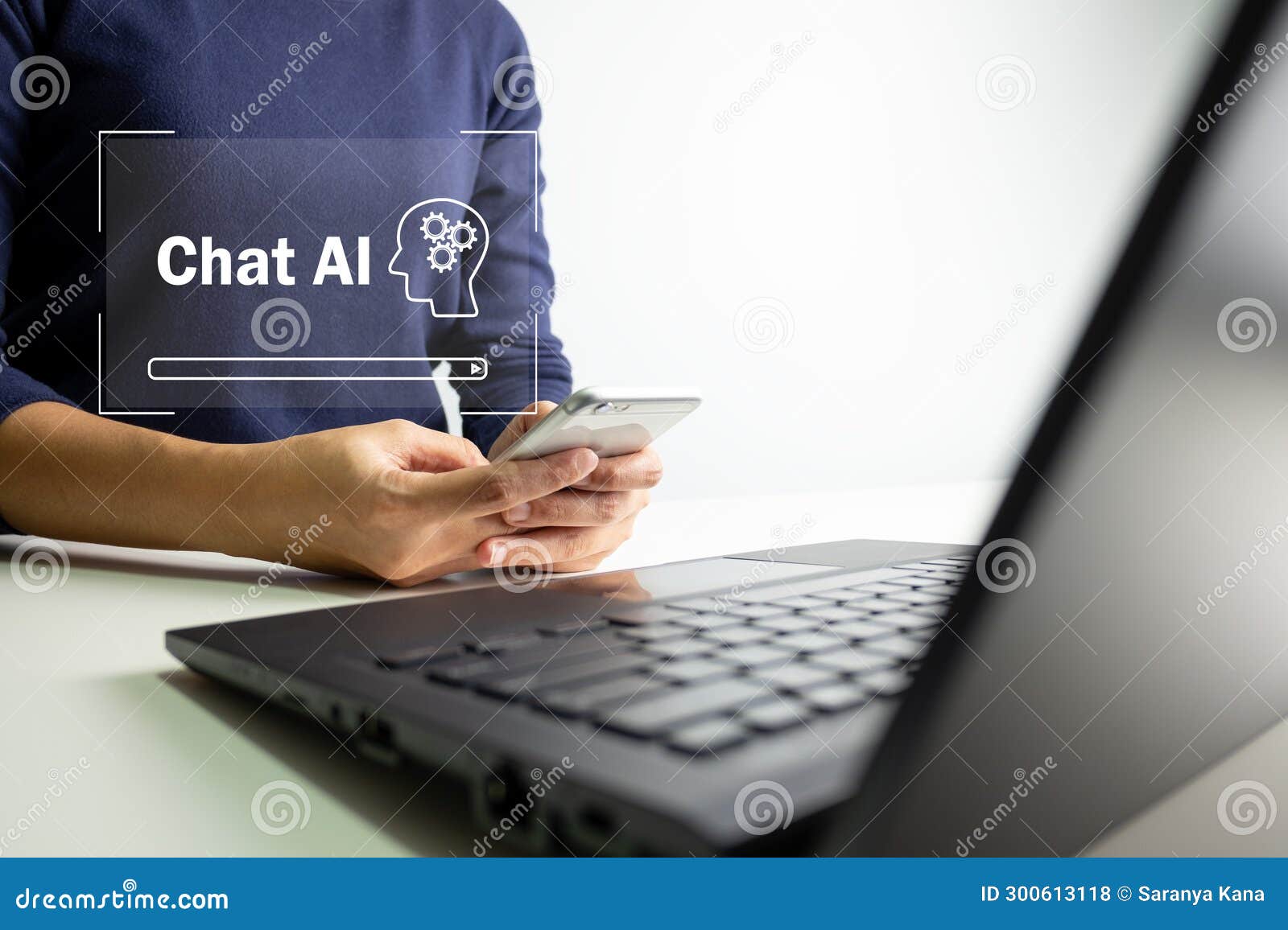 AI Technology, Artificial Intelligence, Chatbot Chat and Talk with AI ...