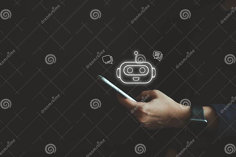 AI Technology, Artificial Intelligence, Chatbot Chat and Talk with AI ...