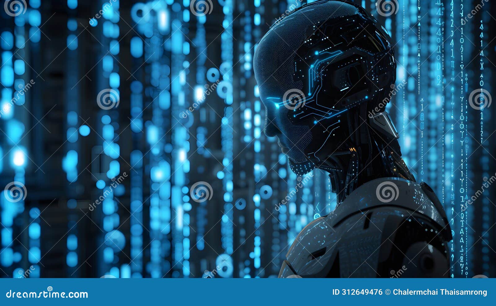 Ai Technology Artificial Intelligence. Man Using Technology by ...