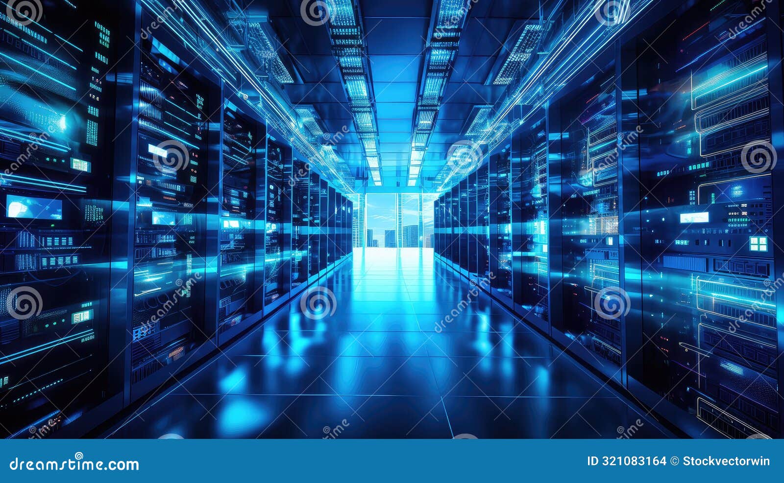 Ai technology banking stock illustration. Illustration of hardware ...