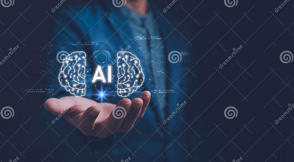 Ai Technology Concept, Artificial Intelligence Tool, Automation Data ...