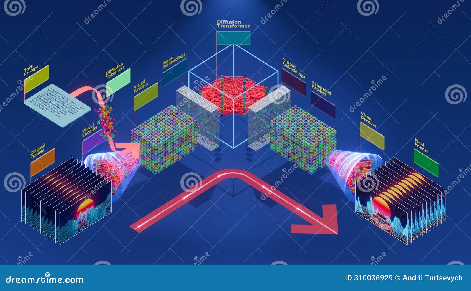 AI Video Generation Principle Based on Diffusive Transformer: 3D ... AI Video Generation Principle Based on Diffusive Transformer: 3D ...