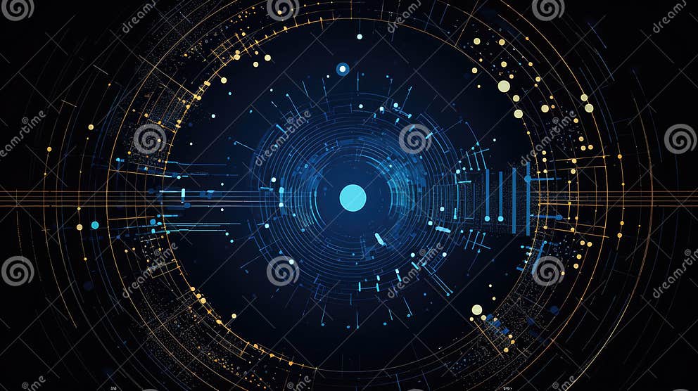 Visualizing In A Circle Kind Ui Big Data Generated By An Clustering