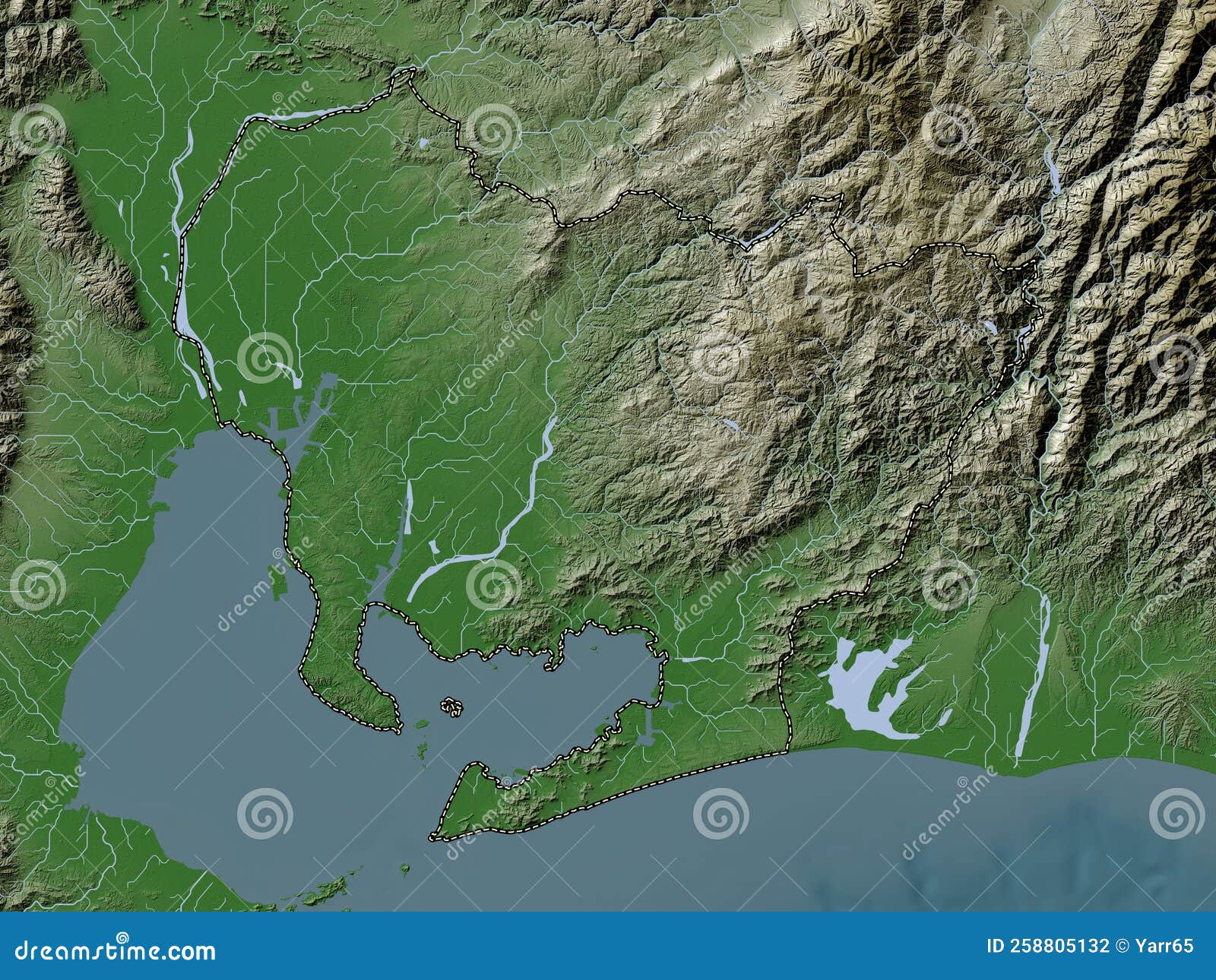 Aichi, Japan. Wiki. No Legend Stock Photo - Image of atlas, division ...