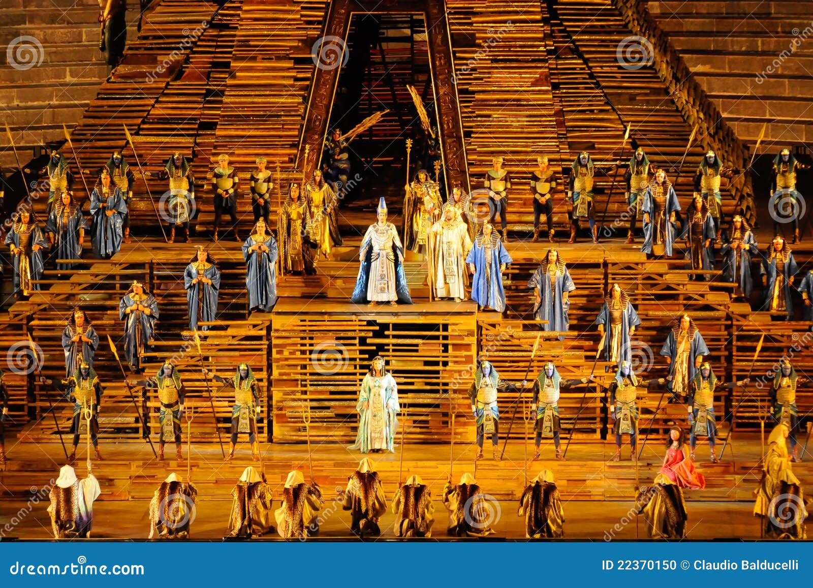 Aida at arena of Verona editorial image. Image of amphitheatre - 22370150