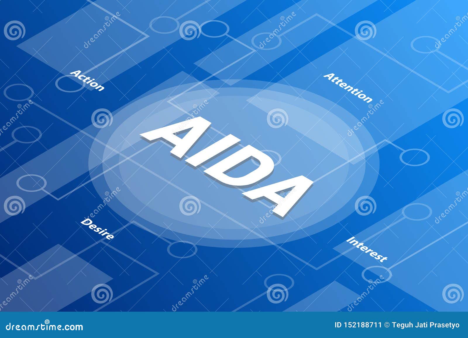 Aida Concept Words Isometric 3d Word Text Concept with Some Related ...