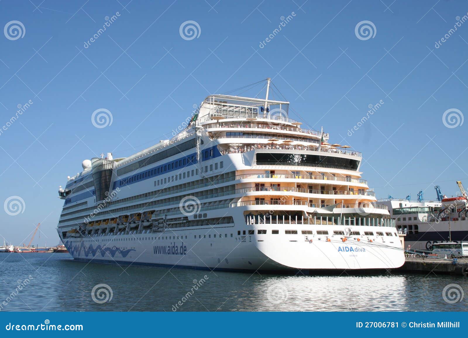 AIDA Cruise Ship editorial photo. Image of beautiful - 27006781
