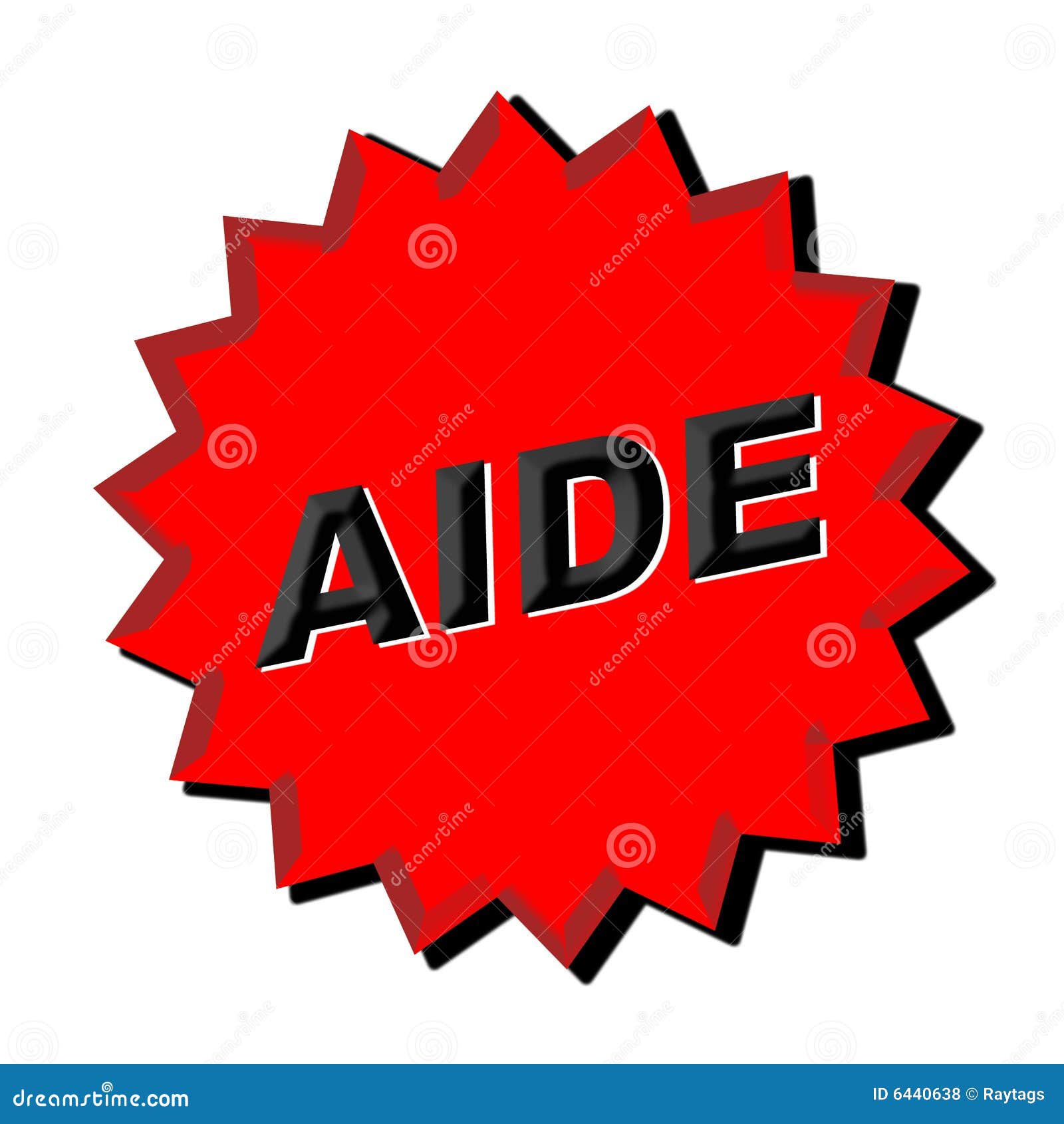 Aide Sign stock illustration. Illustration of advertisement - 6440638