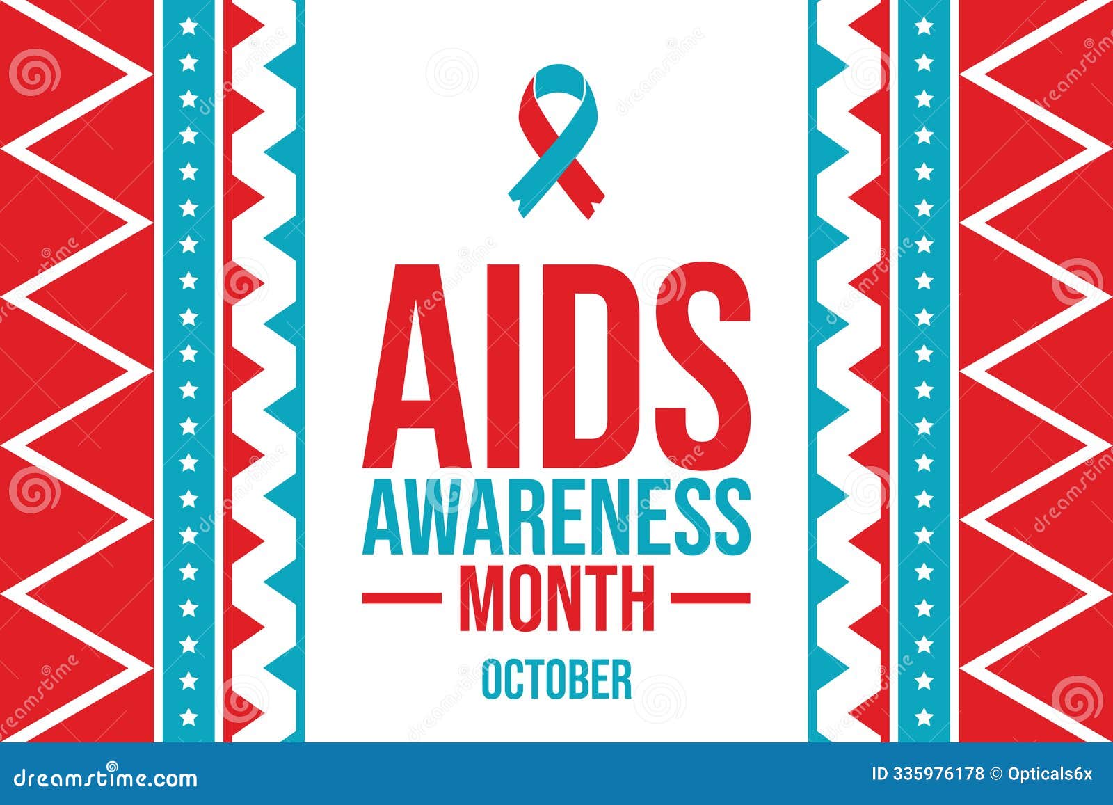 AIDS Awareness Month Banner for October 2024, Promoting Awareness ...