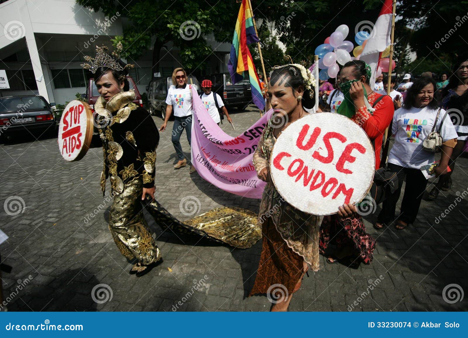 Aids campaign editorial stock image. Image of demonstration - 33230074
