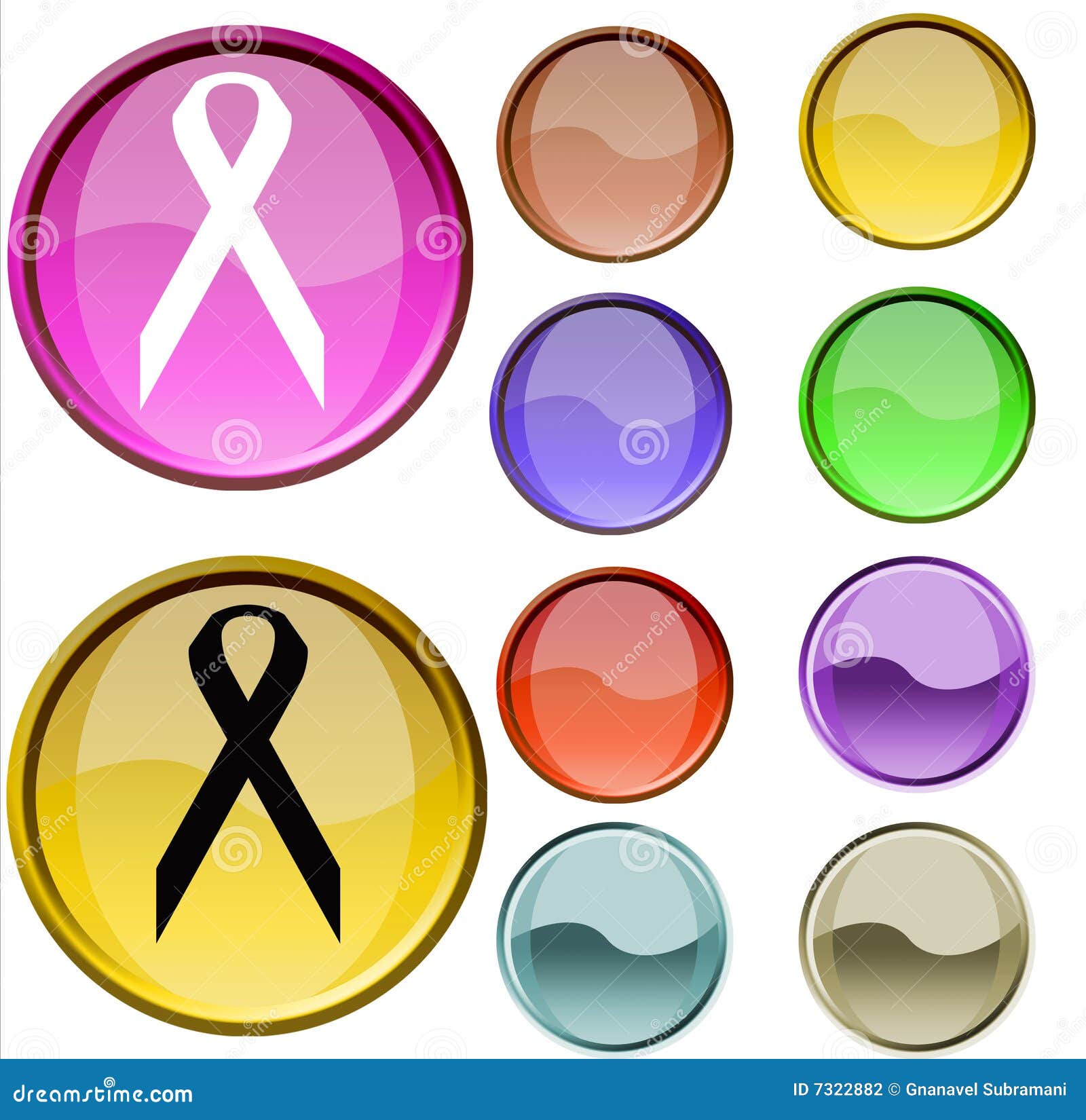 Aids / HIV Mark stock illustration. Illustration of colors - 7322882