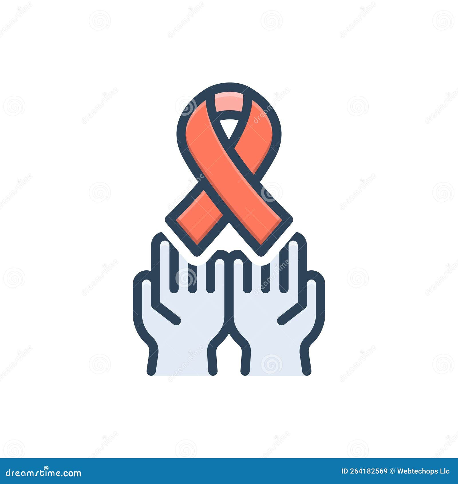 Color Illustration Icon for Aids, Ribbon and Hiv Stock Vector ...
