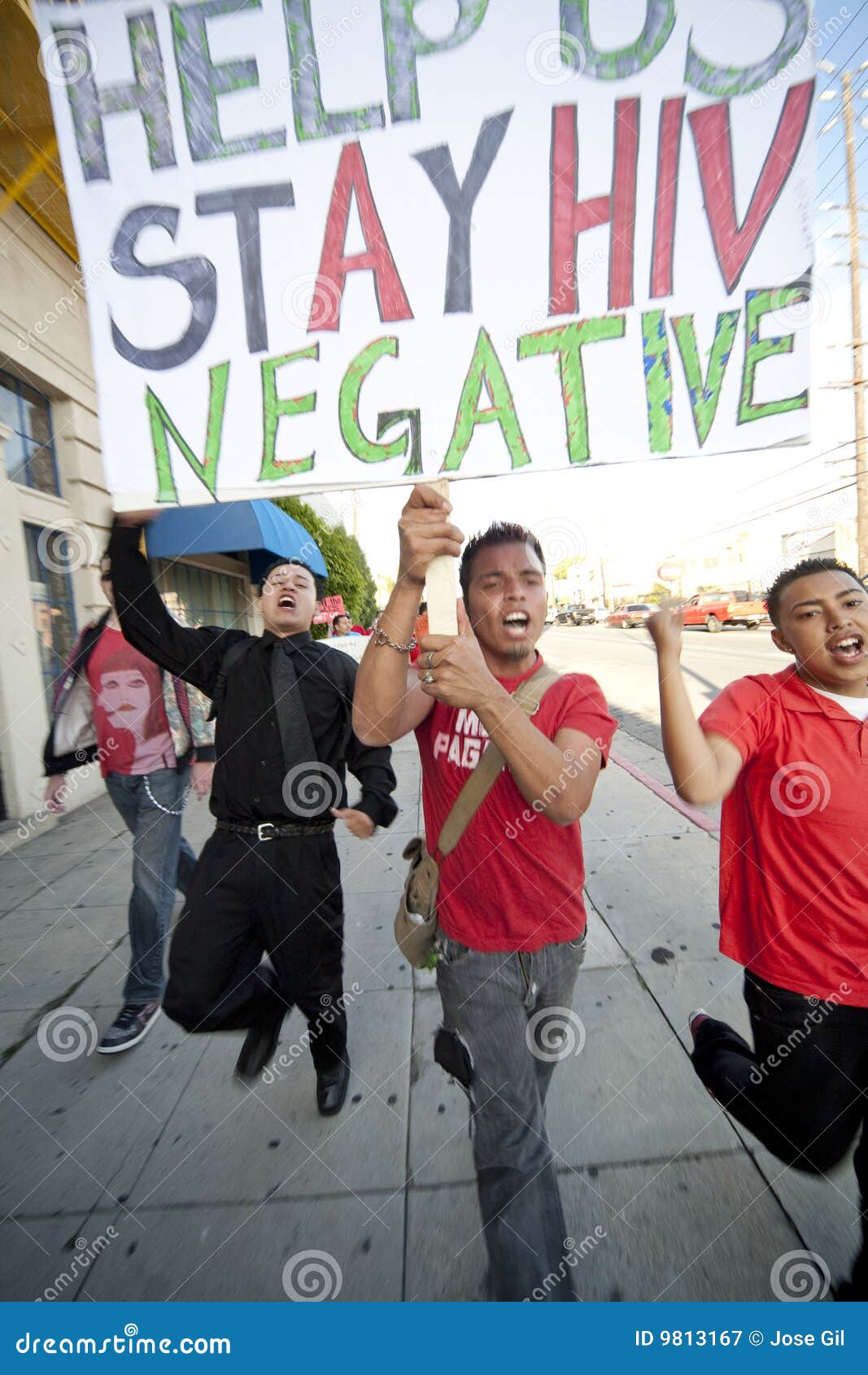 AIDS Project Los Angeles Rally Editorial Photography - Image of ...