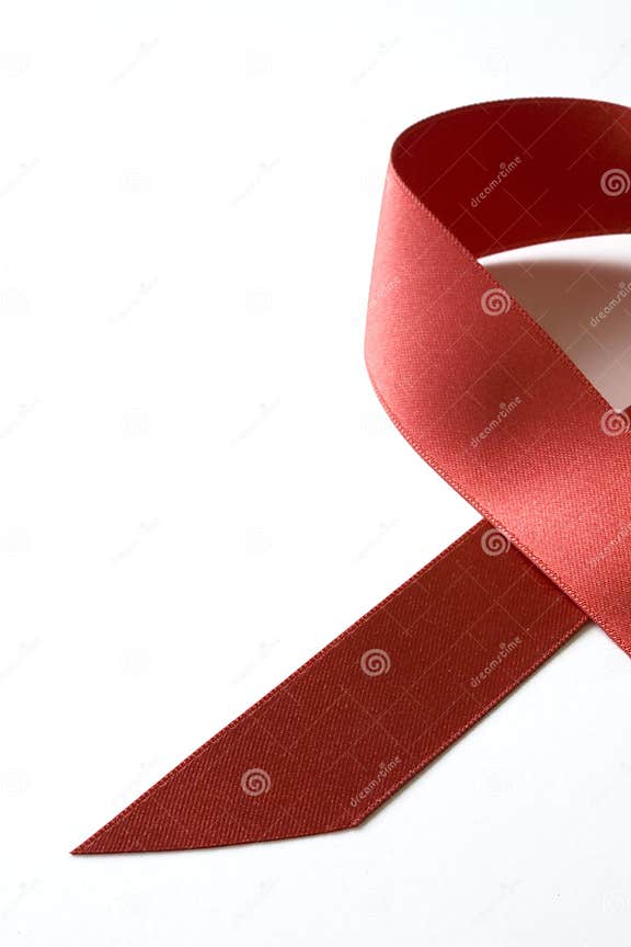 Aids ribbon stock photo. Image of disease, white, charity - 7579014
