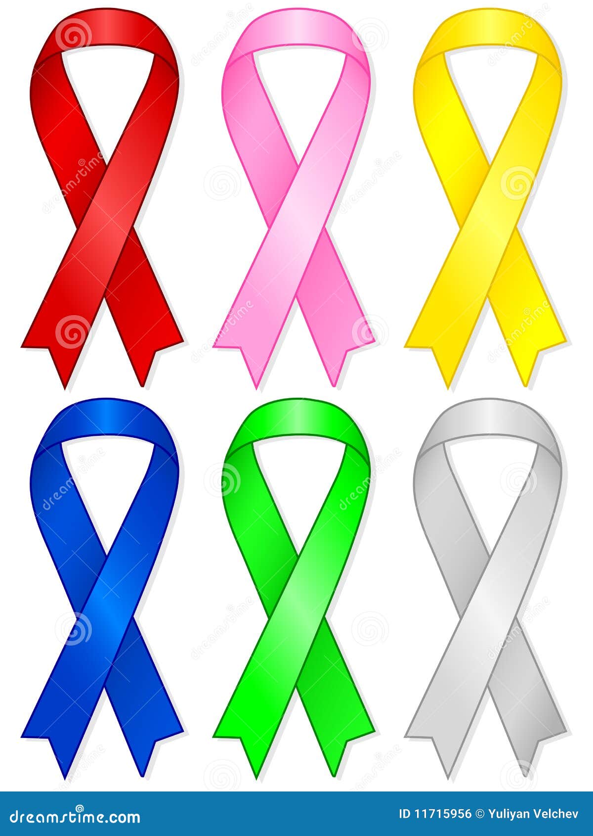 Aids Red Ribbon With Shield, Symbol Of Aids Virus Protection Cartoon ...