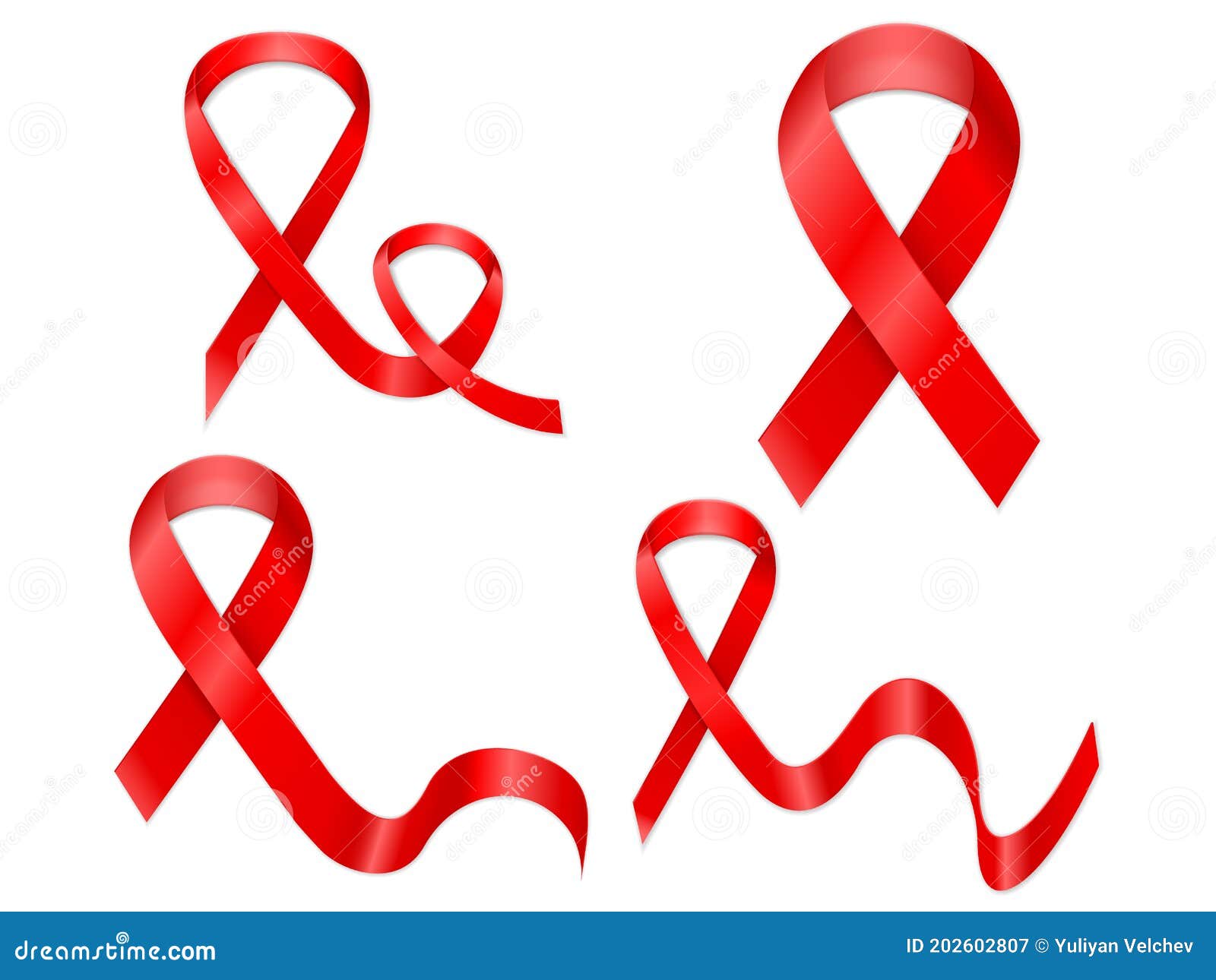 AIDS Ribbon Icon In Black Style Isolated On White Background. Drugs ...