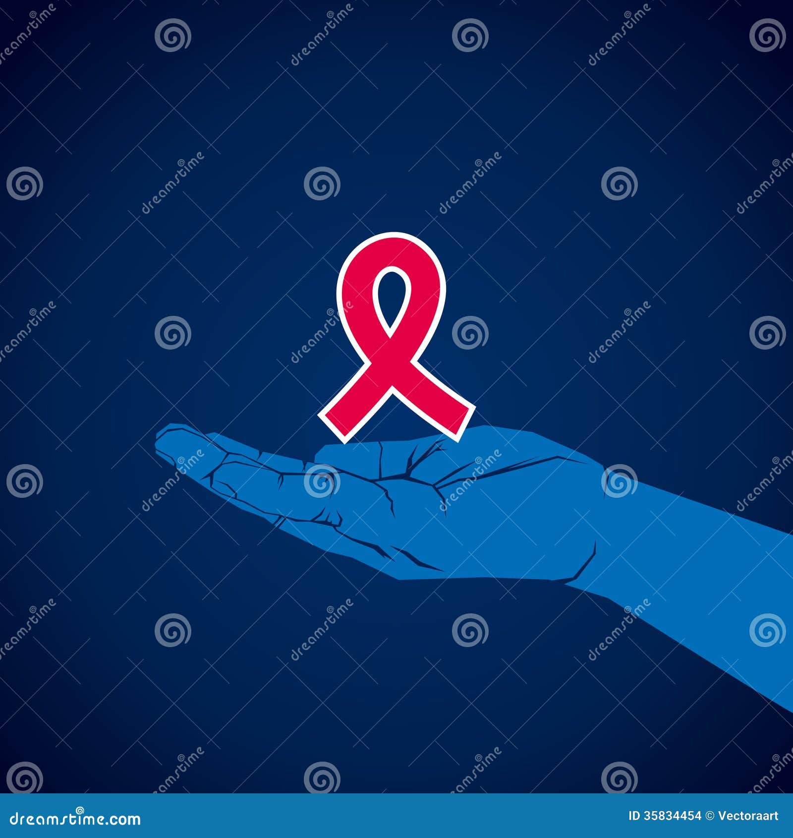 AIDS symbol stock vector. Illustration of isolated, creative - 35834454