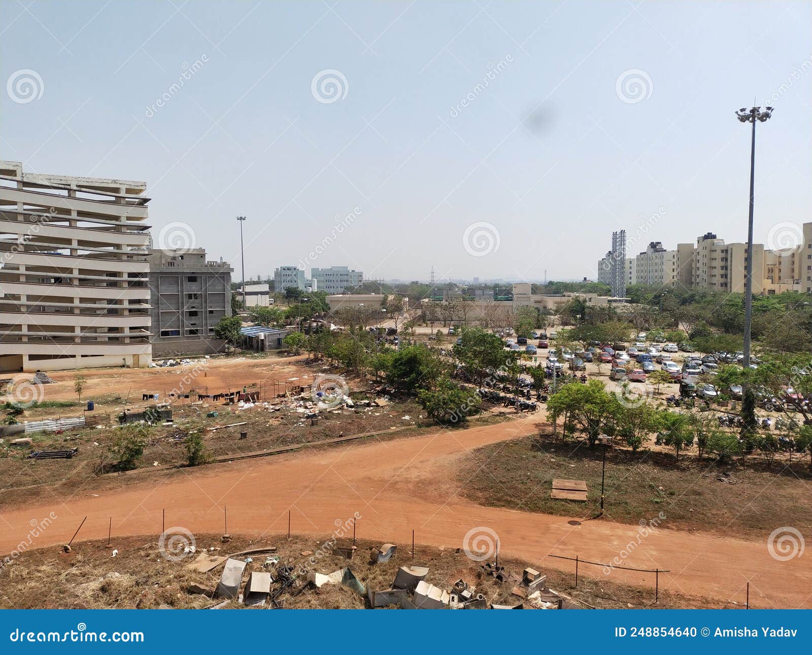 Aiims campus stock photo. Image of landmark, suburb - 248854640